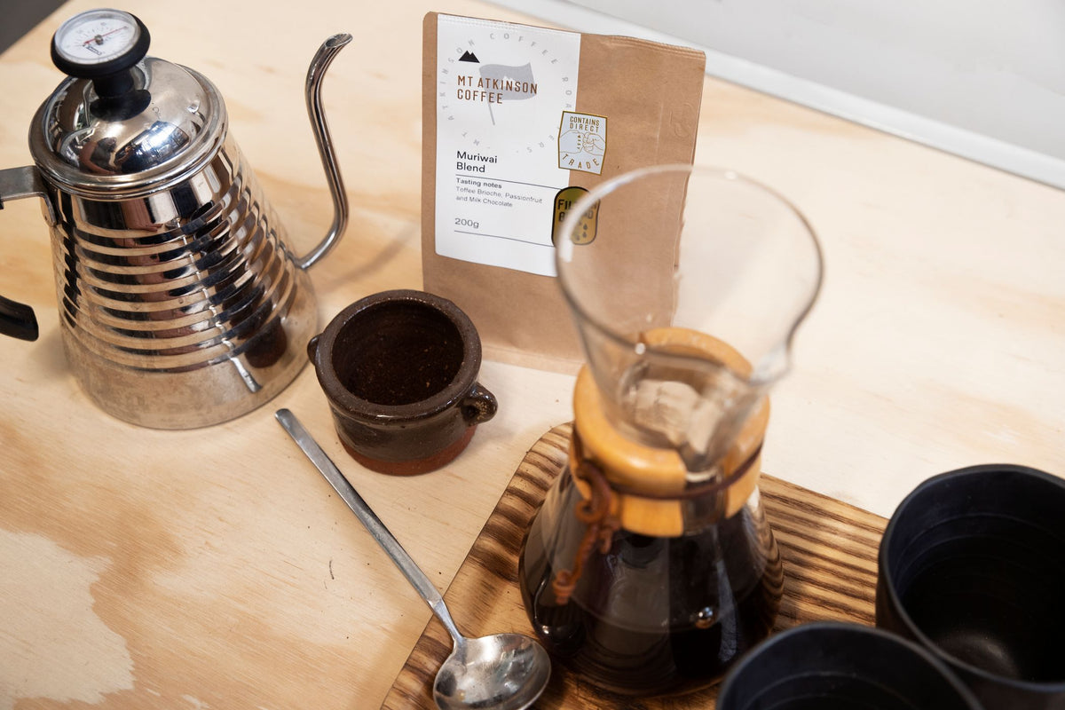The 350g West Coast Blend Subscription. – Mt Atkinson Coffee